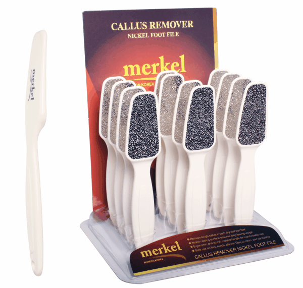 Berkeley Beauty Company Inc Merkel Callus Nickle Foot File 806 Extra