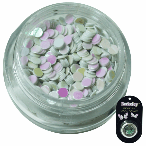 Berkeley Beauty Company Inc Irridescent Mylar Spangle Full Round