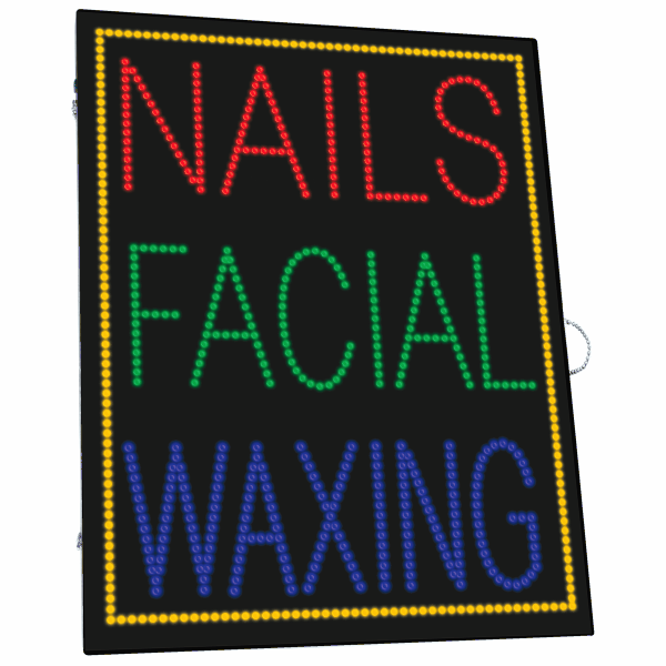 Berkeley Beauty Company Inc 2 In 1 Led Sign Nails Facial Waxing With